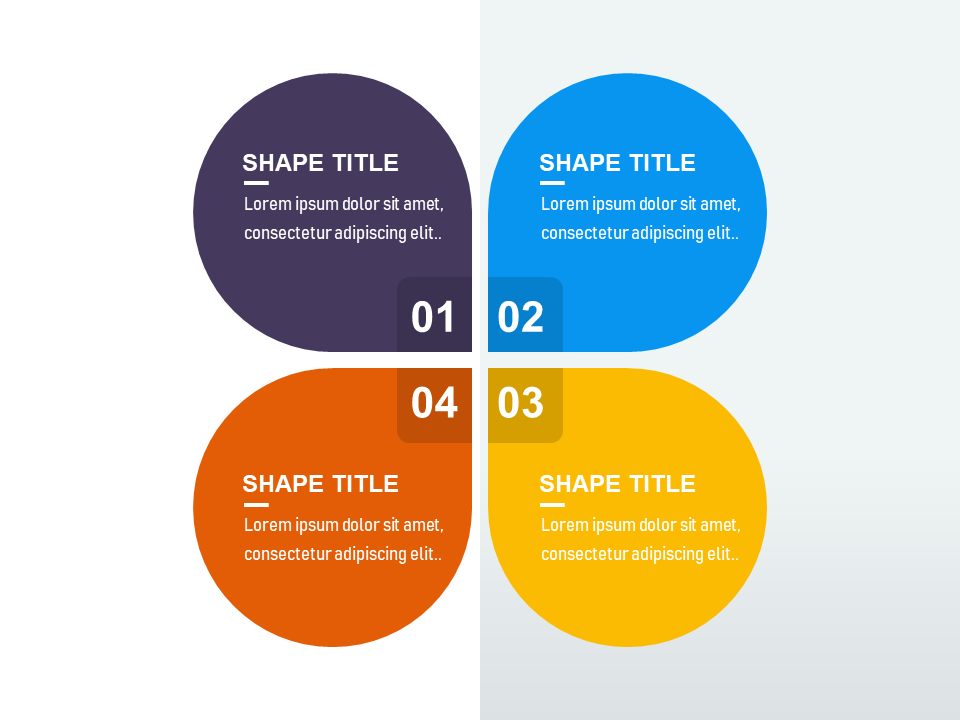 Four Matrix PowerPoint Templates - PowerPoint Free