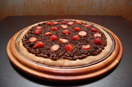 NUVO NOTICIAS: Receta de la Semana: Pizza de Chocolate