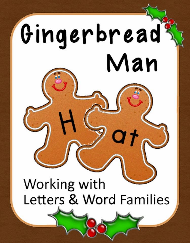 CHSH-Teach (featuring Creations by LAckert): Gingerbread Man Literacy ...