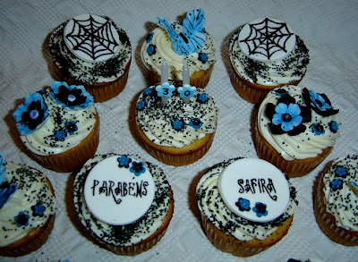 Maria Doce: Cupcakes Corpse Bride ( Noiva Cadáver)