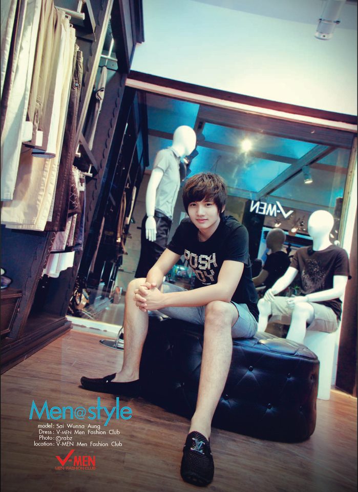 M y a n m a r H u n k s: Sai Wunna Aung @ New Style Magazine