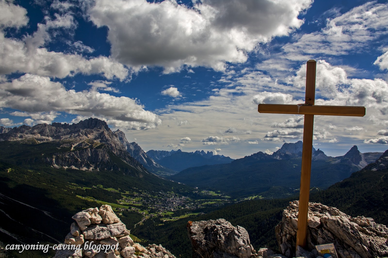 Canyoning - Caving: Via Ferrata Ettore Bovero/Col Rosa, Cortina, Dolomites