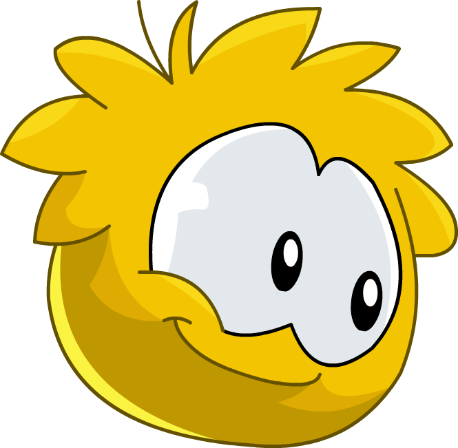 CP Melhores CutOuts BR: Cut Out do Puffle Dourado