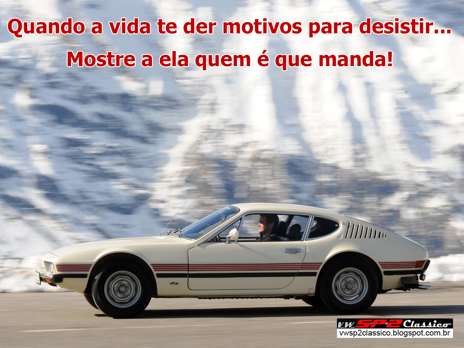 Mostre a ela! - Volkswagen SP2 Classico