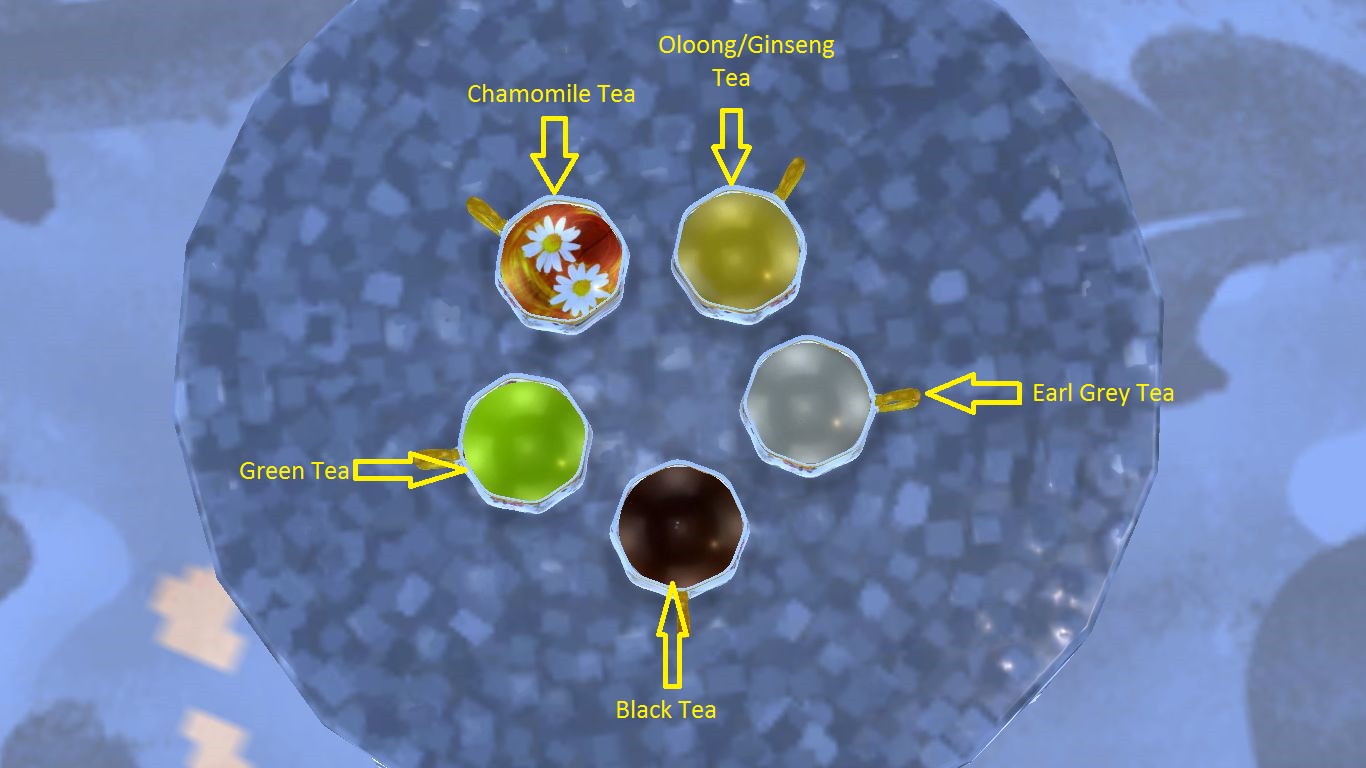 Sims 4 Custom Content Download : Classic Themed Functional Tea Set ...