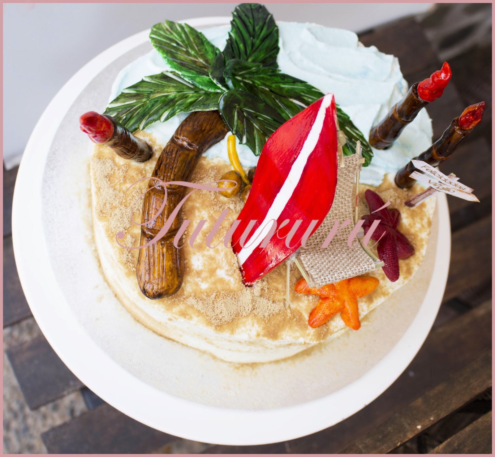 Tutururú: Tarta de Surf