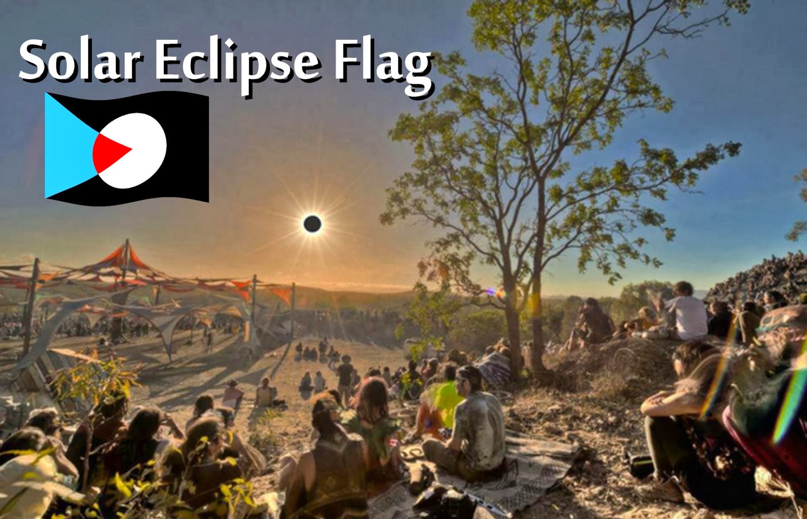 The Voice of Vexillology, Flags & Heraldry: Solar Eclipse Flag