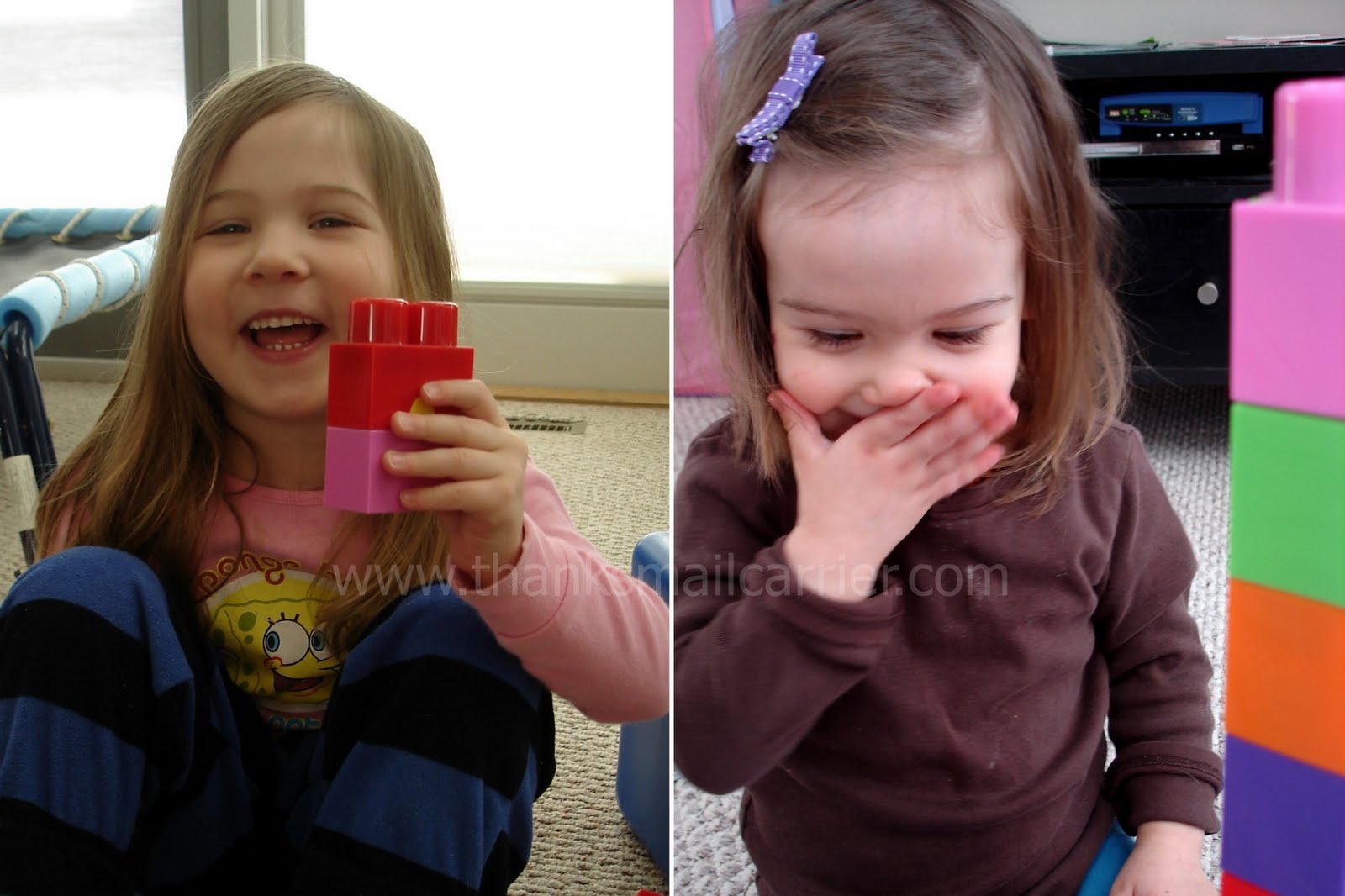 Thanks, Mail Carrier | Smarcks Talking Building Blocks {Review & Giveaway}