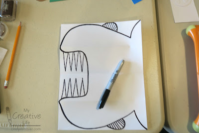 Cindy deRosier: My Creative Life: Folded Surprise Fish