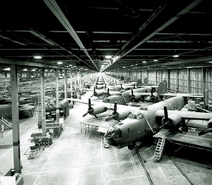 The Feral Irishman: An Homage To The Aircraft Assembly Line ...