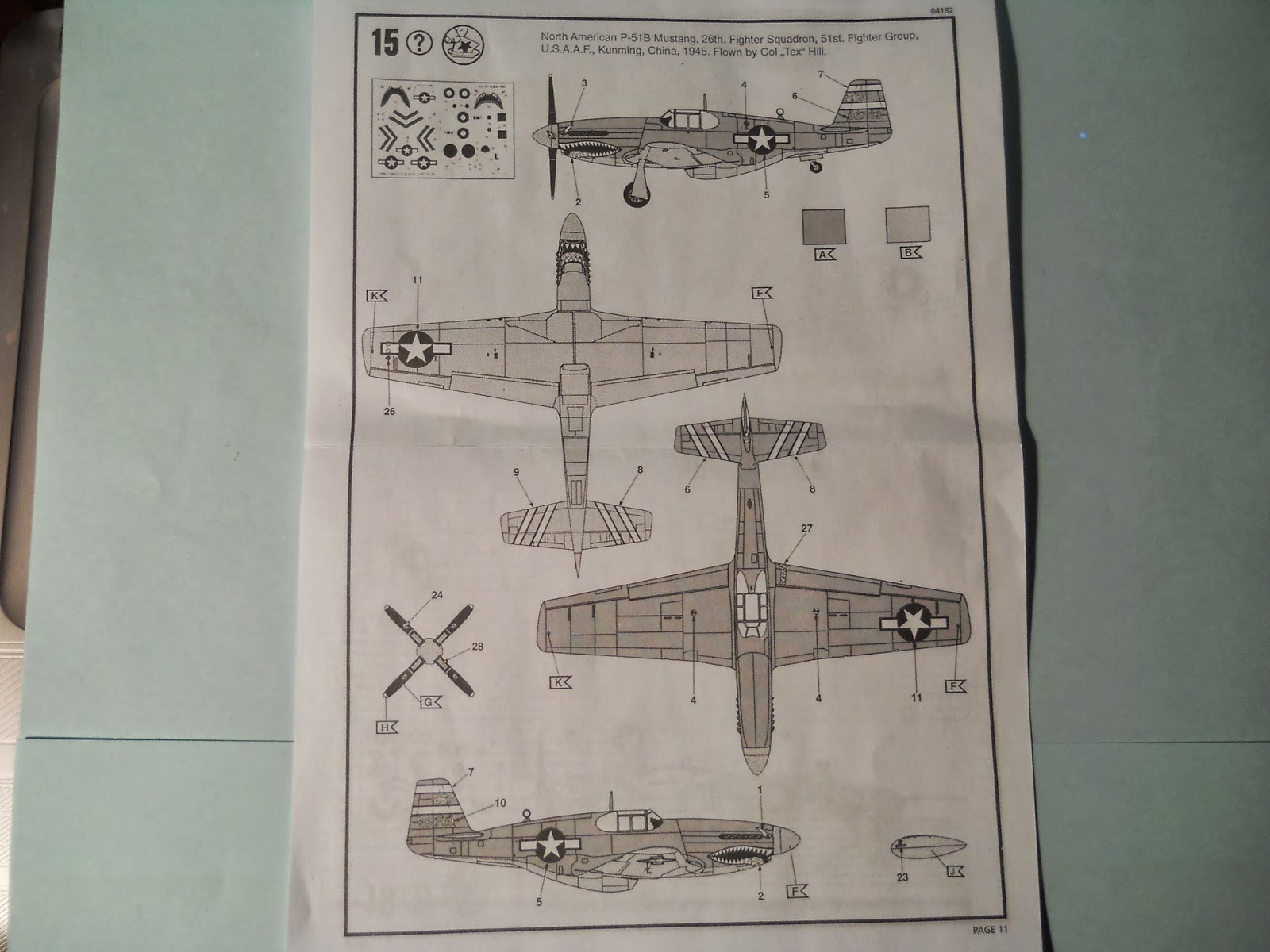 P-51 Collection Of Models From All Around The World: 002 - P-51B/U.S.A ...