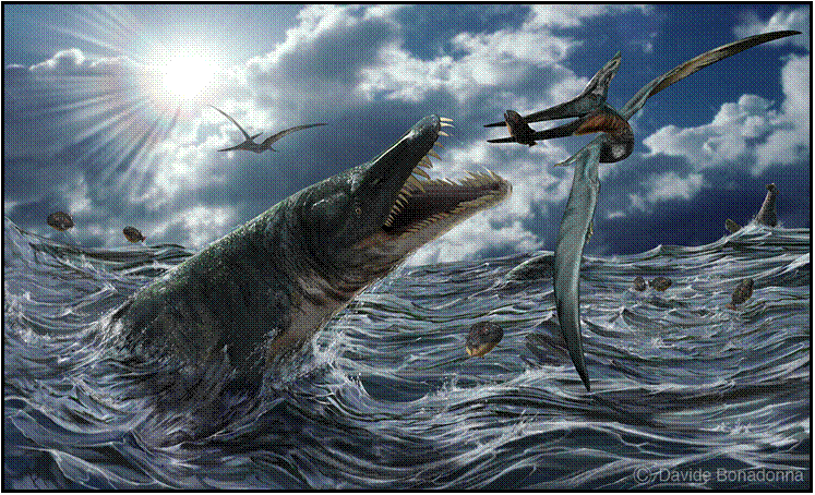 Mosasaurus : Naturewasmetal