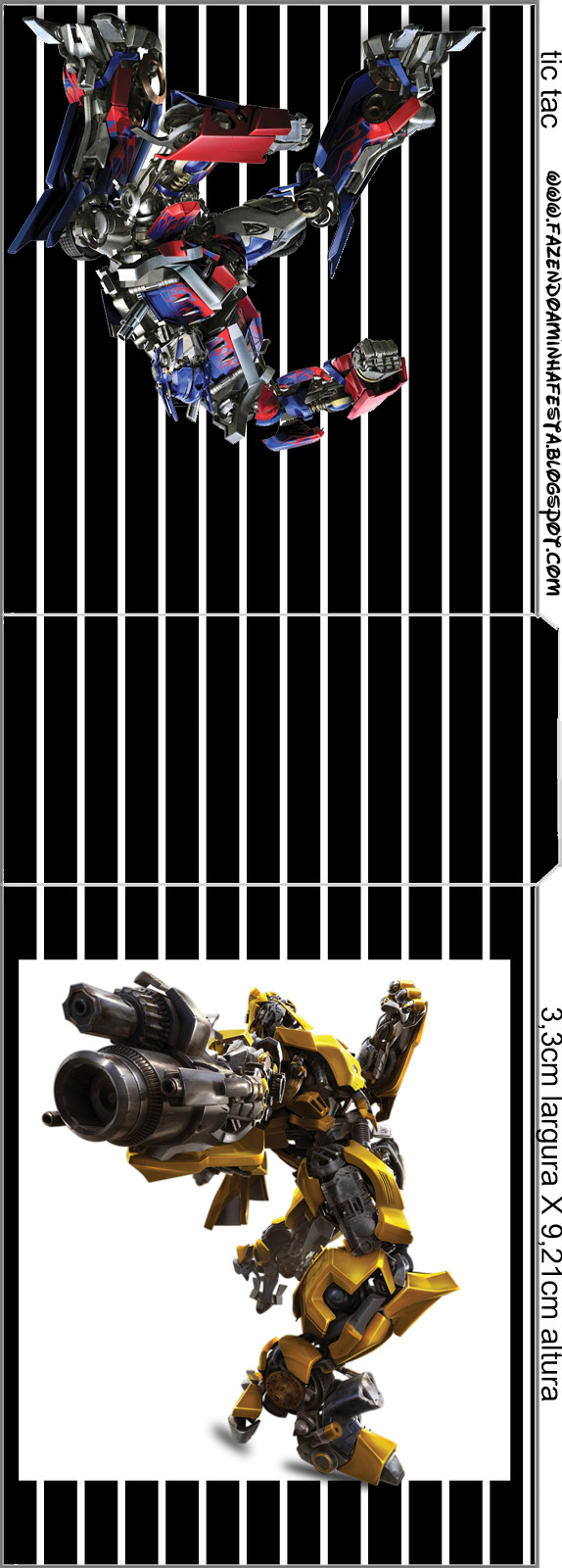 Transformers: Free Printable Candy Bar Labels. - Oh My Fiesta! for Geeks