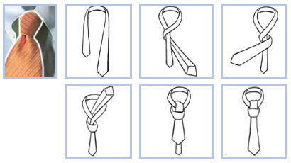 Slipsknuten - Lär dig knyta slips!: Slipsknutar - Neckwear.se visar dig ...