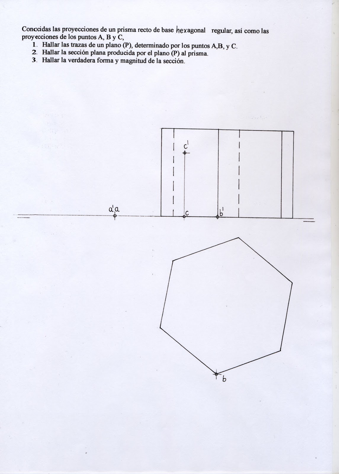 EL DOMINIO DEL DIBUJO: Secciones plana producidas oor un plano a un ...