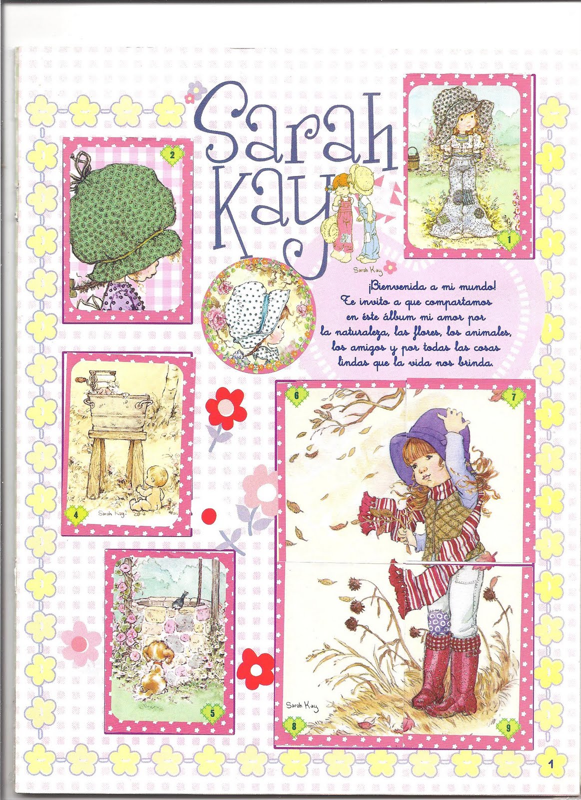 Club Sarah Kay: Complete el album Sarah Kay oro