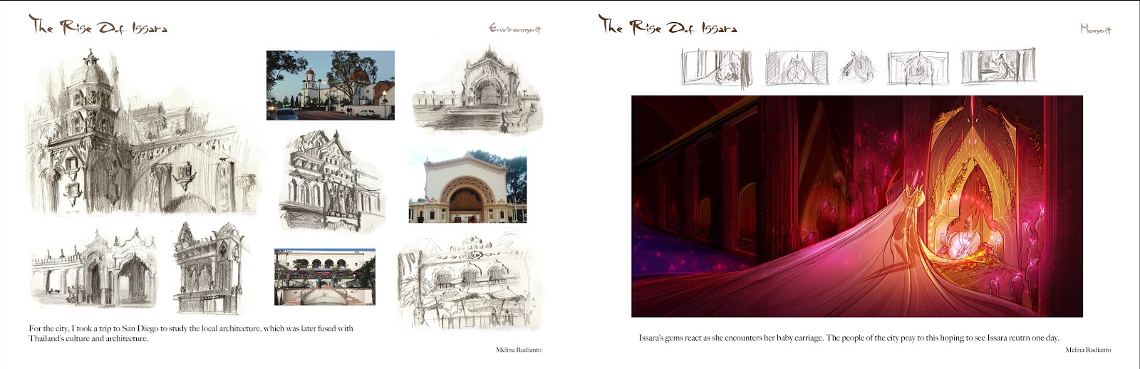 The Art of Melina Rudianto: Art Center Entertainment Design Portfolio 2015