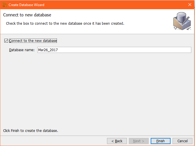 HodentekMSSS: Creating a database in Ultralite 17 using SQL Central