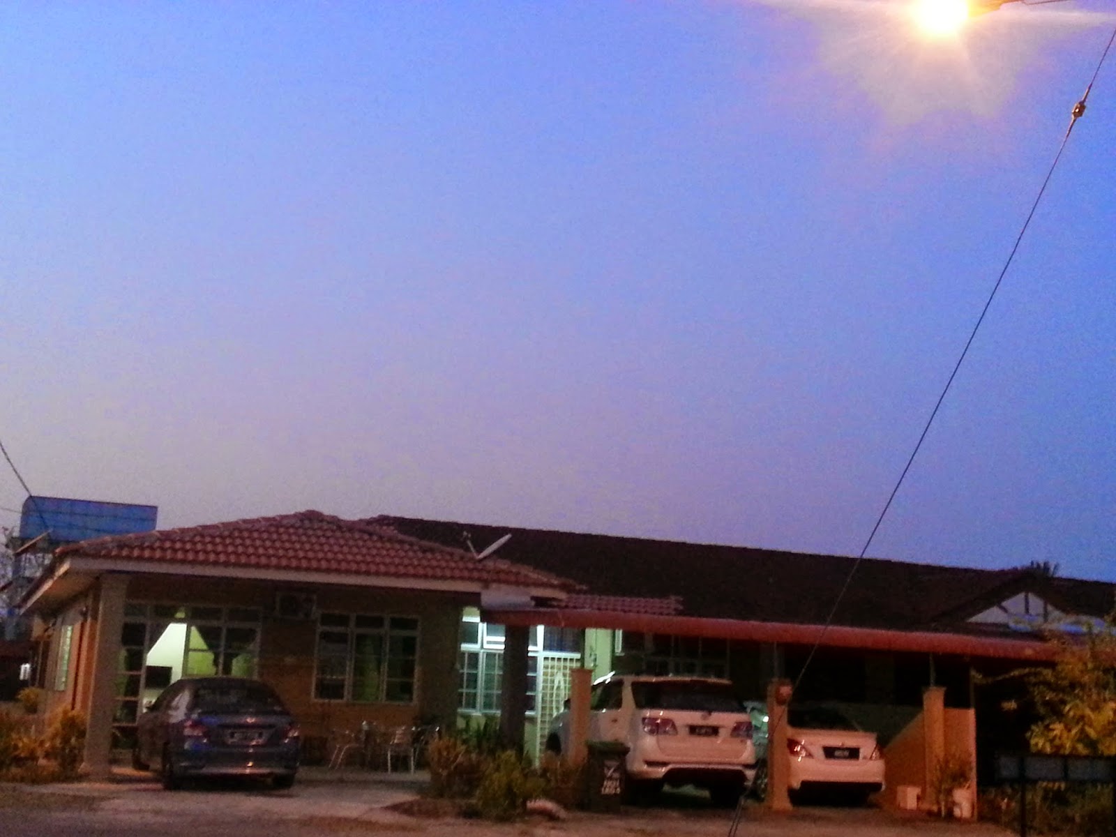 Suasana senja di Homestay Tambun Tulang Arau Perlis ~ Homestay Tambun ...