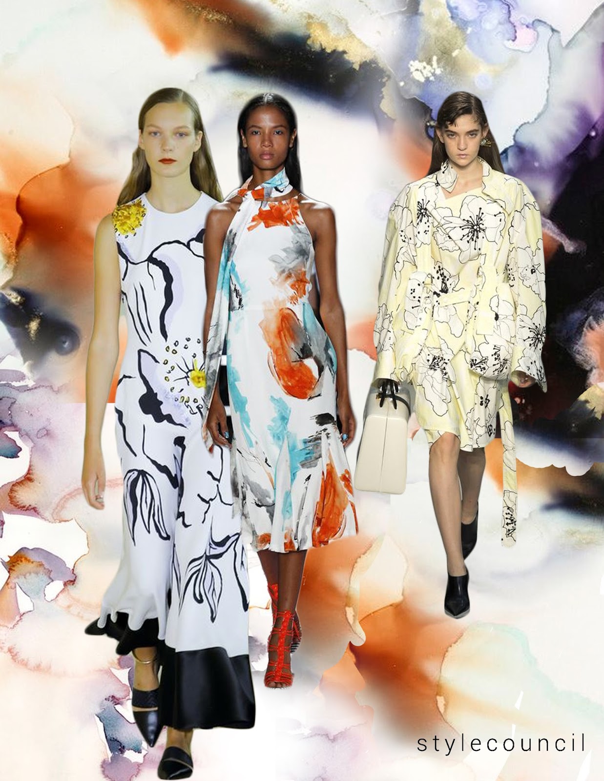 Style Council : Spring Florals: Sketchbook Gestures