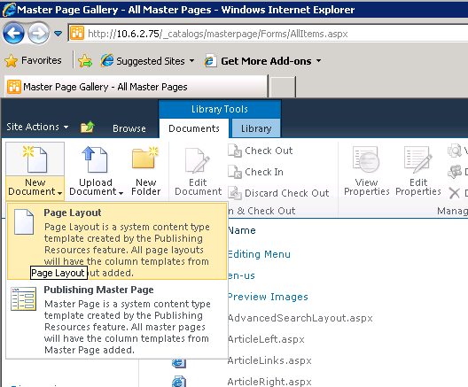 Sharepoint Tips And Tricks How To Create Custom Sharepoint 2010 Page Layouts Using Sharepoint 1471