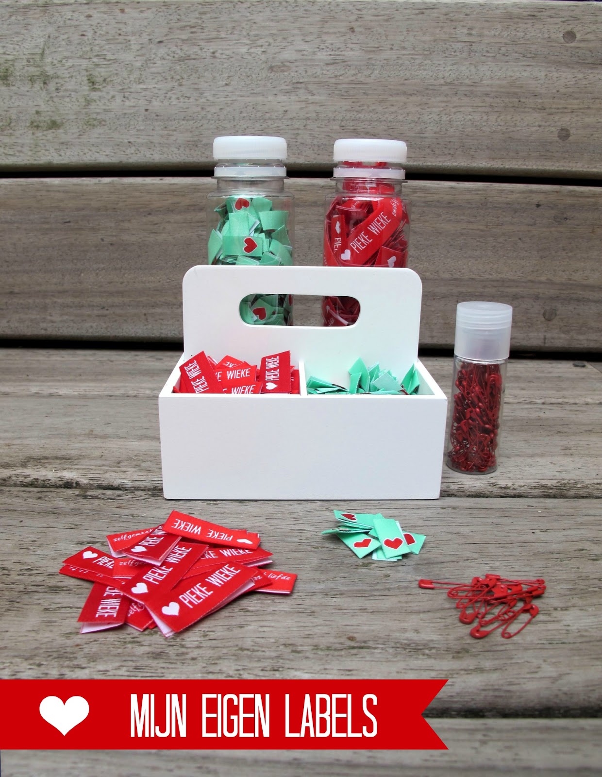 Pieke Wieke: Mijn eigen labels