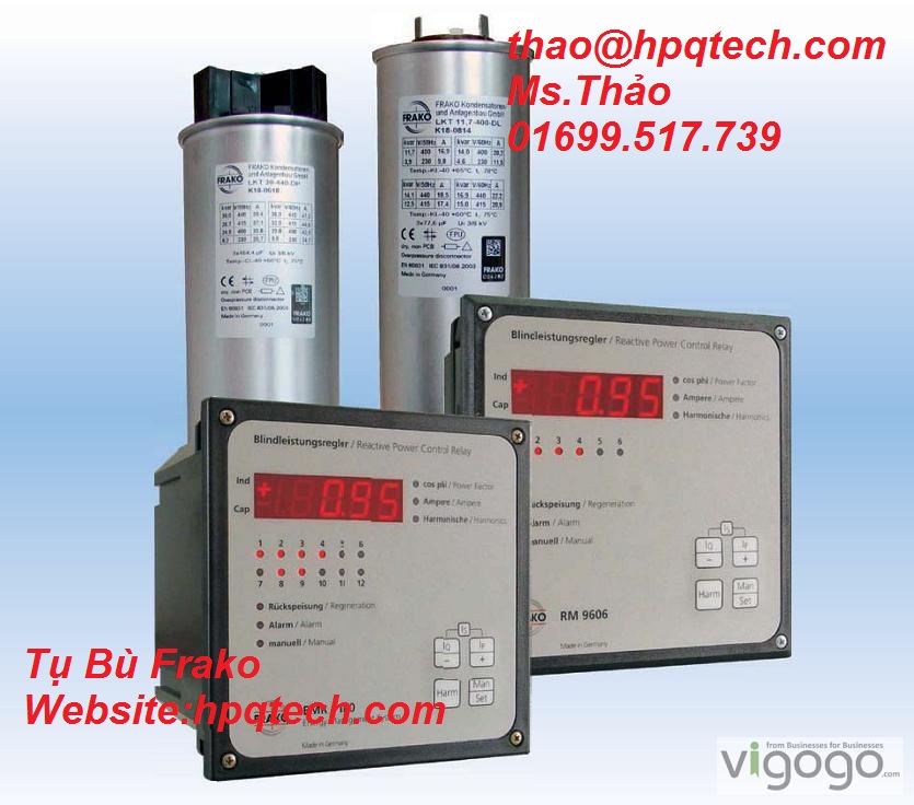 Thiết bị công nghiệp: FRAKO Capacitors Vietnam LKT 10-400-DB_Đại lý ...