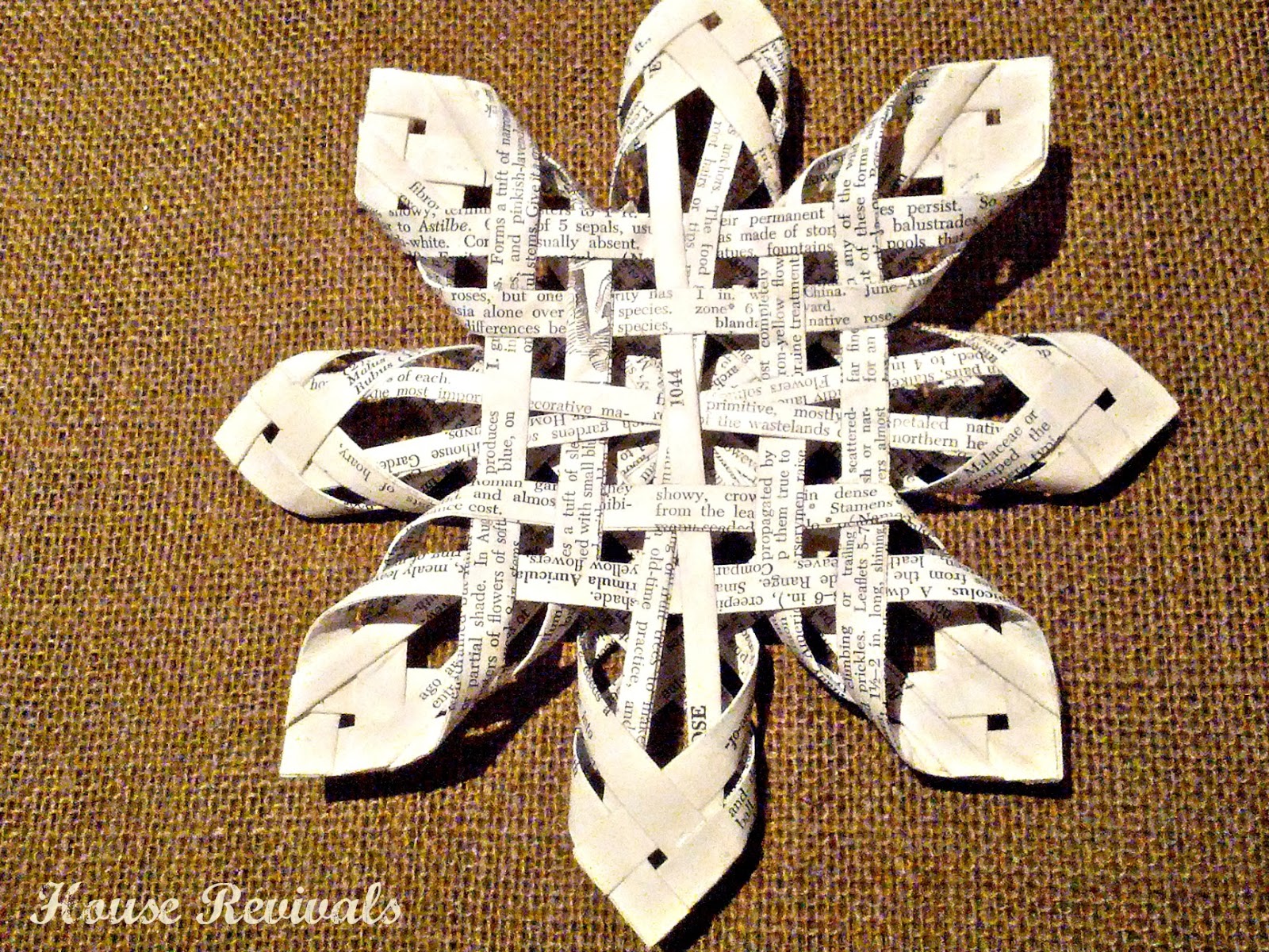 Add a hanger, if desired. You can simply use a pretty piece of ribbon ...