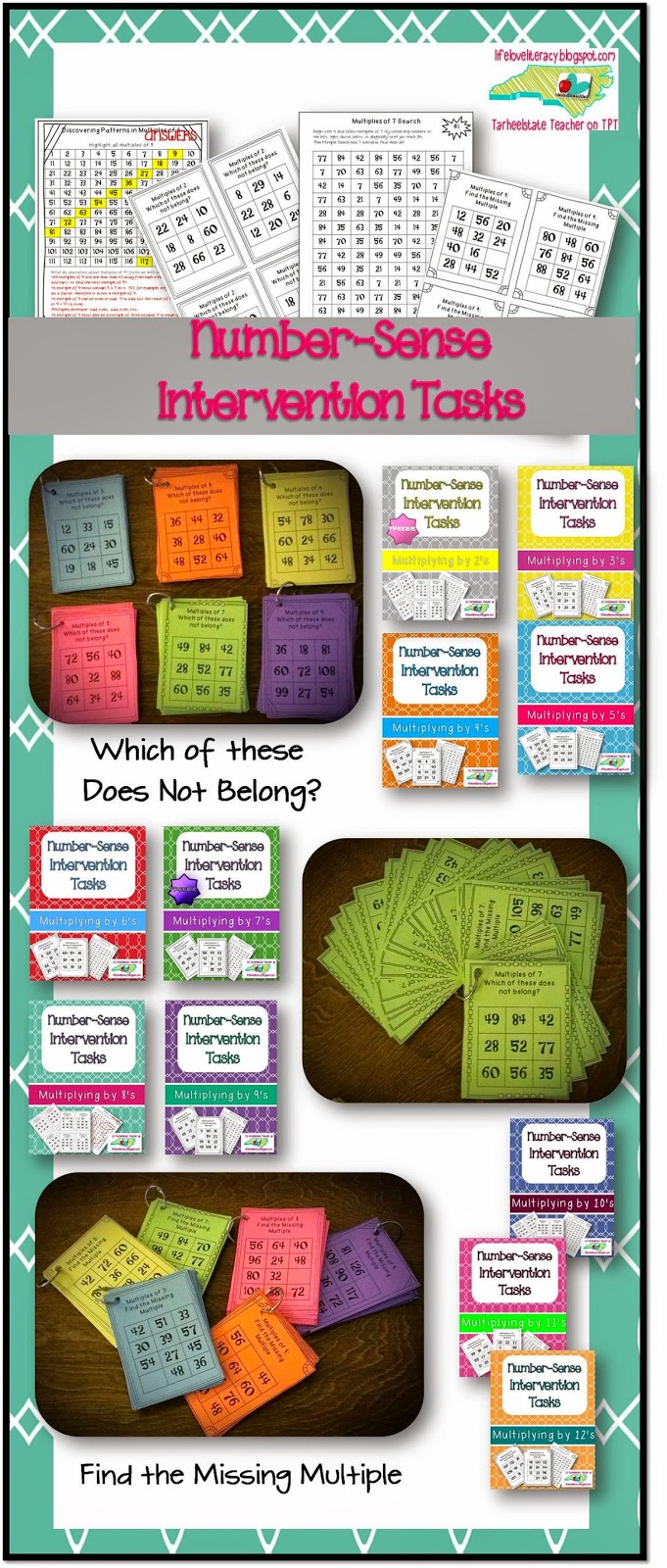 Life, Love, Literacy: Multiplication, Factors, and Multiples for Number ...