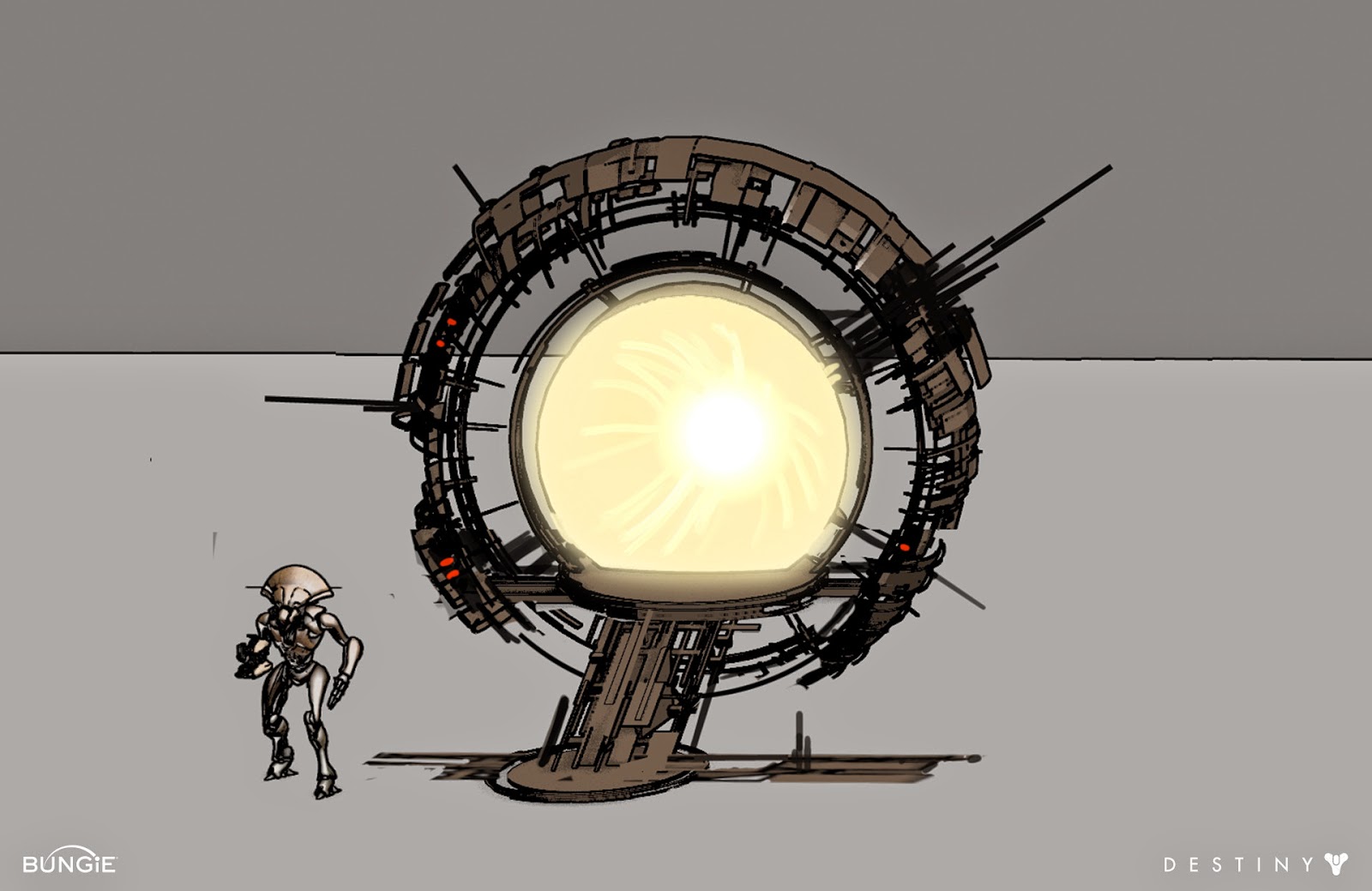 dorje: Destiny: Warp Gate Sketches