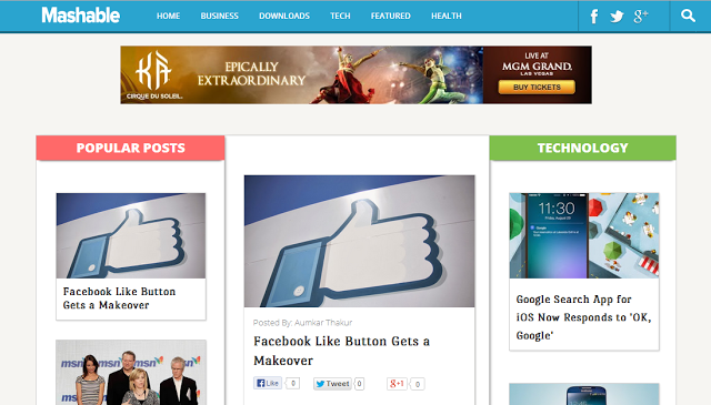 SIx 3 Columns Blogger Templates Free Download - YesIamBlogger