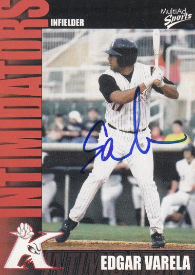 Daily Autograph: Edgar Varela