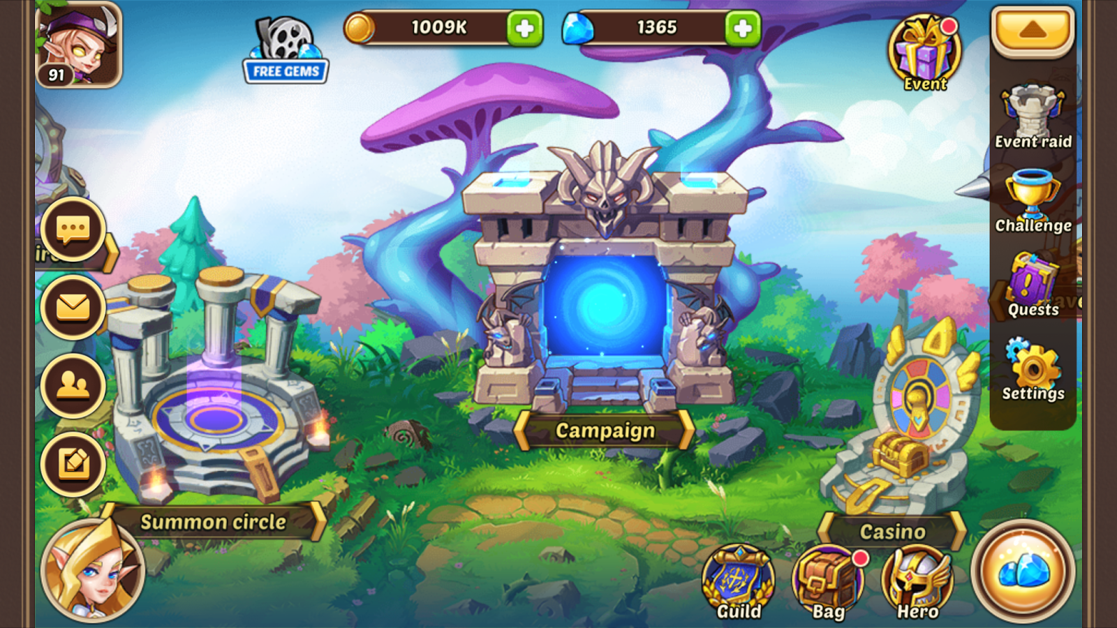 IntroNerded Living: === Idle Heroes - Mobile Game Review, Idle ...