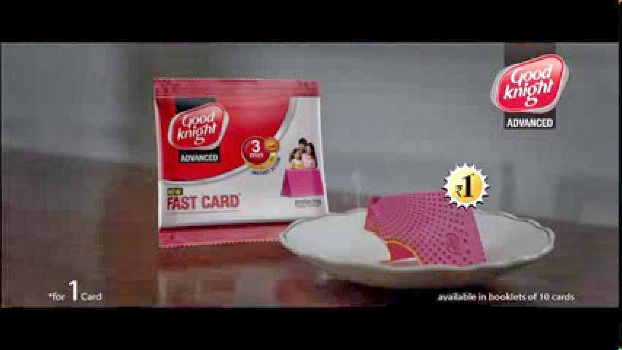Advertising & Branding: Good Knight Advanced Fast Card : An Innovation