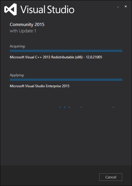 Now press on 'Install' button and setup will start to run like below