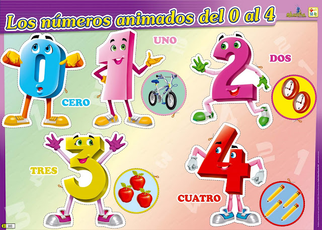 Numeros del 1 al 20 animados - Imagui