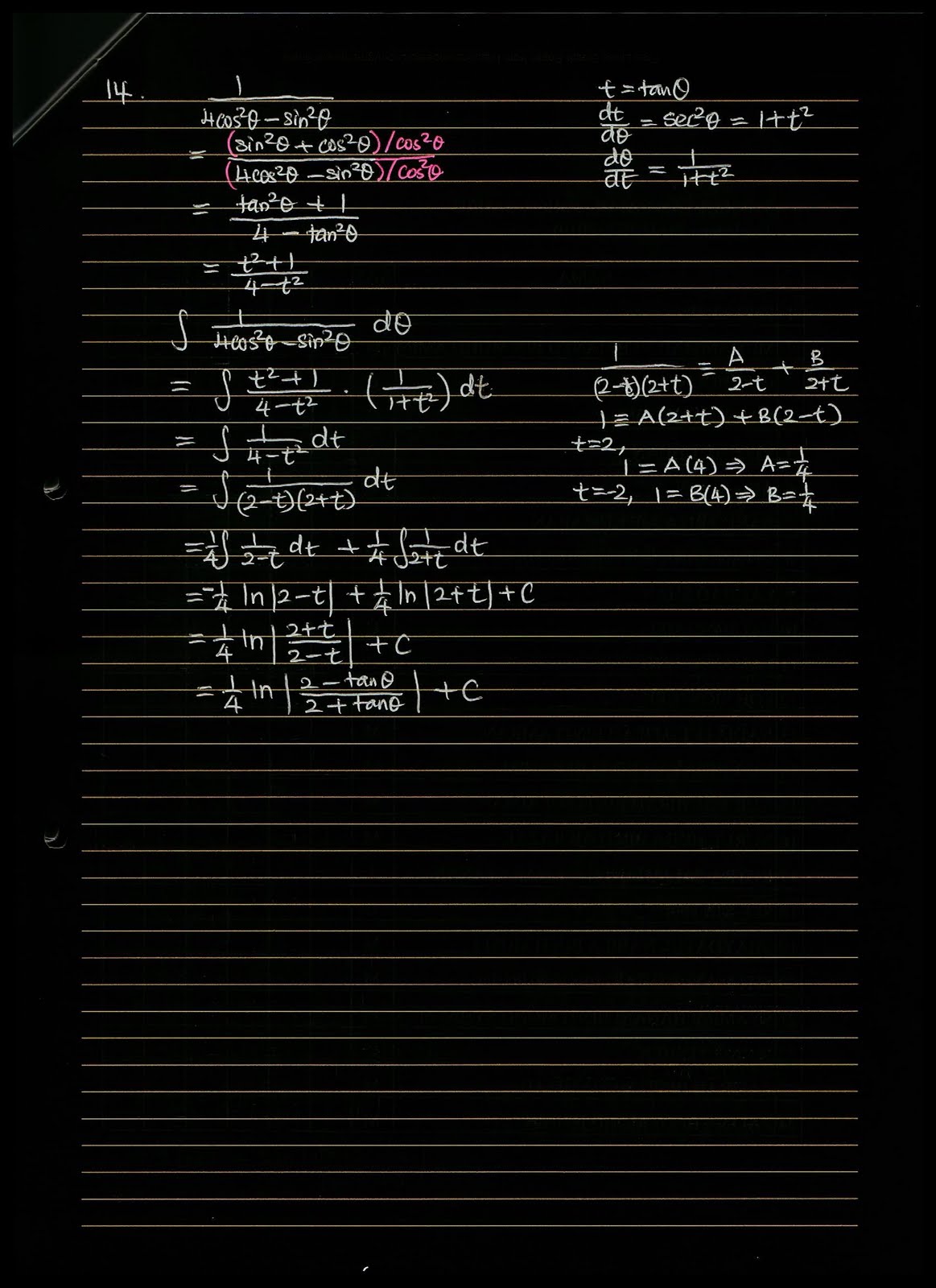 MATHEMATICS T STPM: INTEGRATION