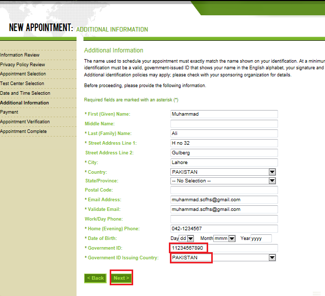 All About Pharmacy in Saudi Arabia.: PROMETRIC EXAM APPOINTMENT PROCEDURE.