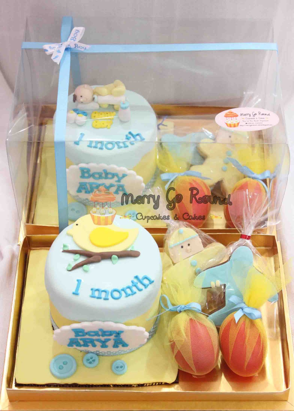 Merry Go Round - Cupcakes & Cakes: Baby One Month