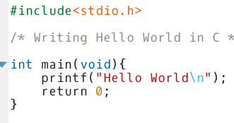 Say "Hello World" in Some Languages