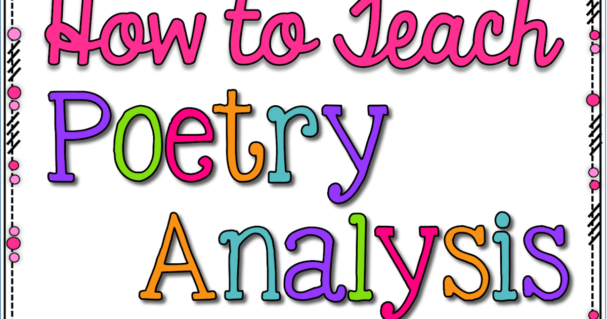 Mrs. Renz' Class: Help Students Analyze Poetry and Enjoy It! {Grades 4-5}