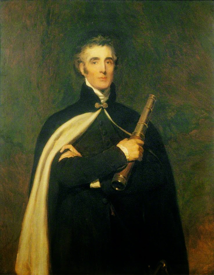 THE BRITISH ARE COMING!: Wellington & his Staff, 1815