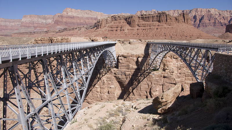 Bridge of the Week: Arch Bridges: Navajo Bridges