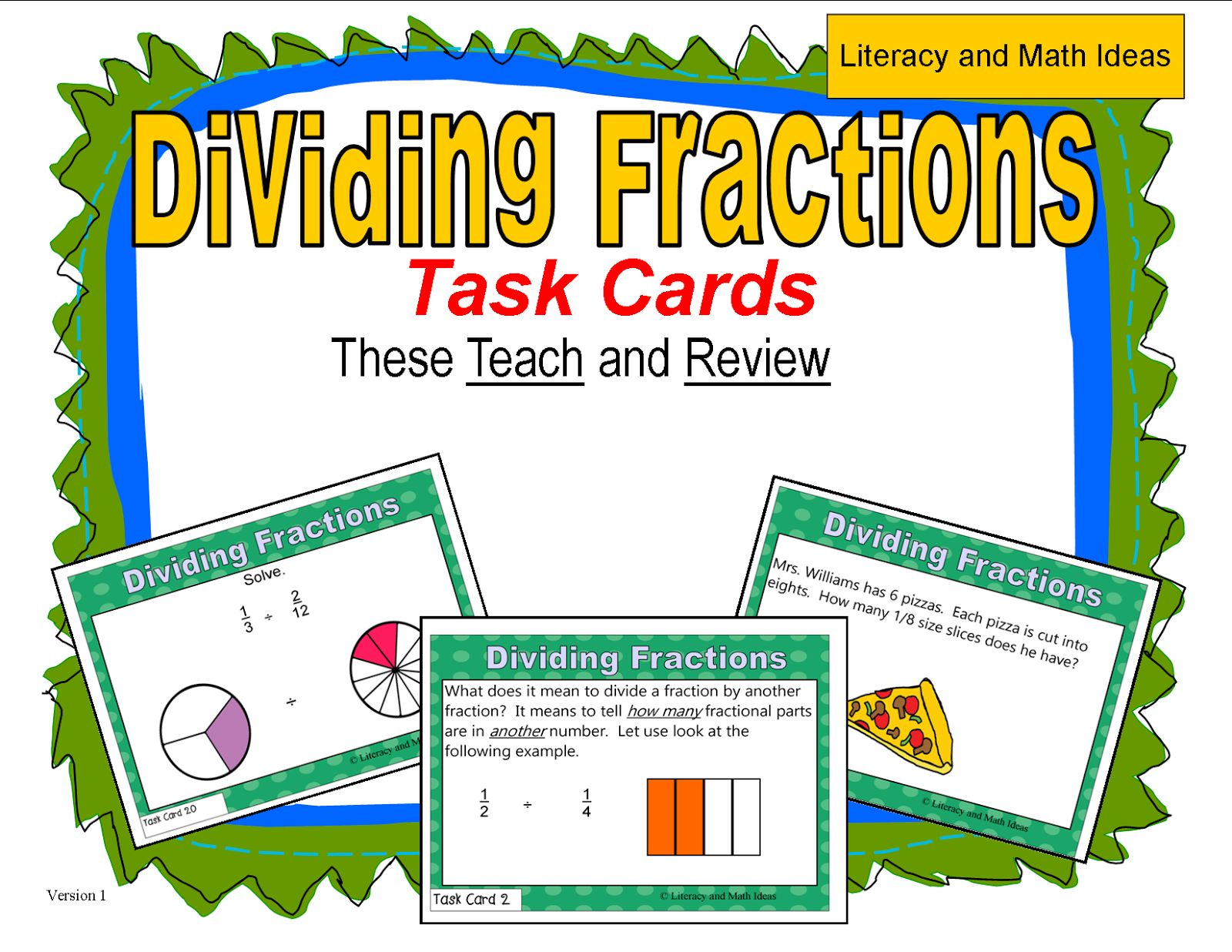 Literacy & Math Ideas: Learn Fractions With Building Blocks or Legos
