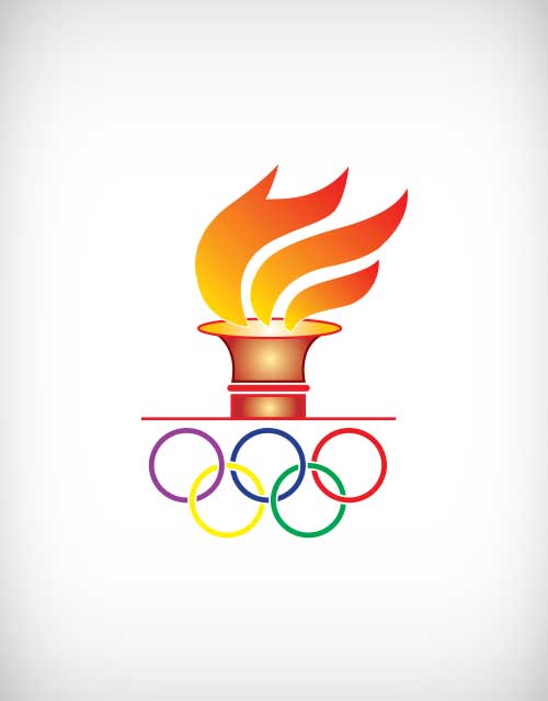 olympic light vector