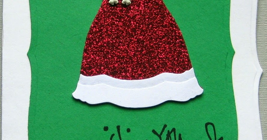 Karen's Kreative Kards: Shaped Mrs. Santa Card