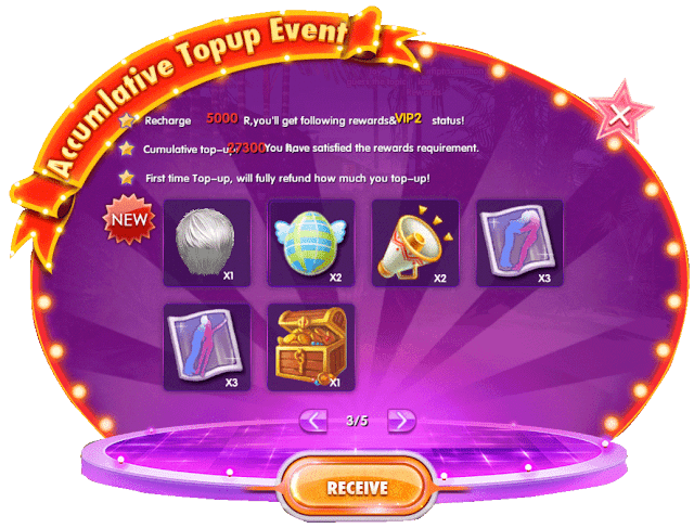 First Top Up ~ Touch 3claws Blogspot