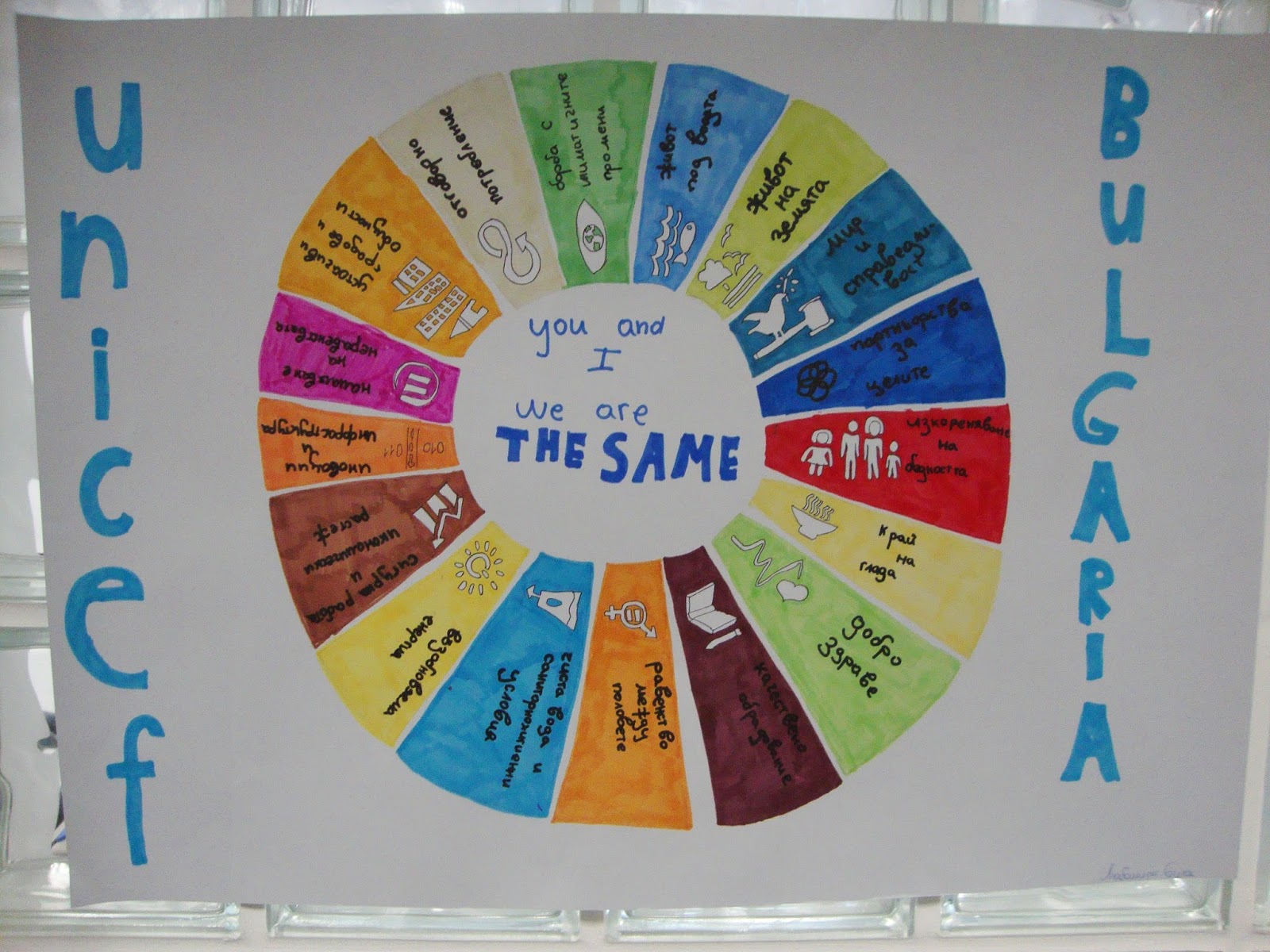 You and me - we are the same!: UNICEF activities