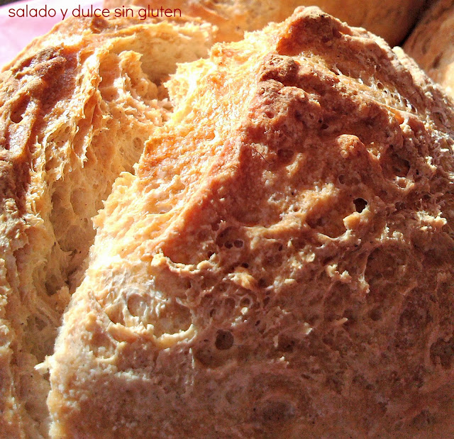 Salado y dulce sin gluten: Pan redondo II